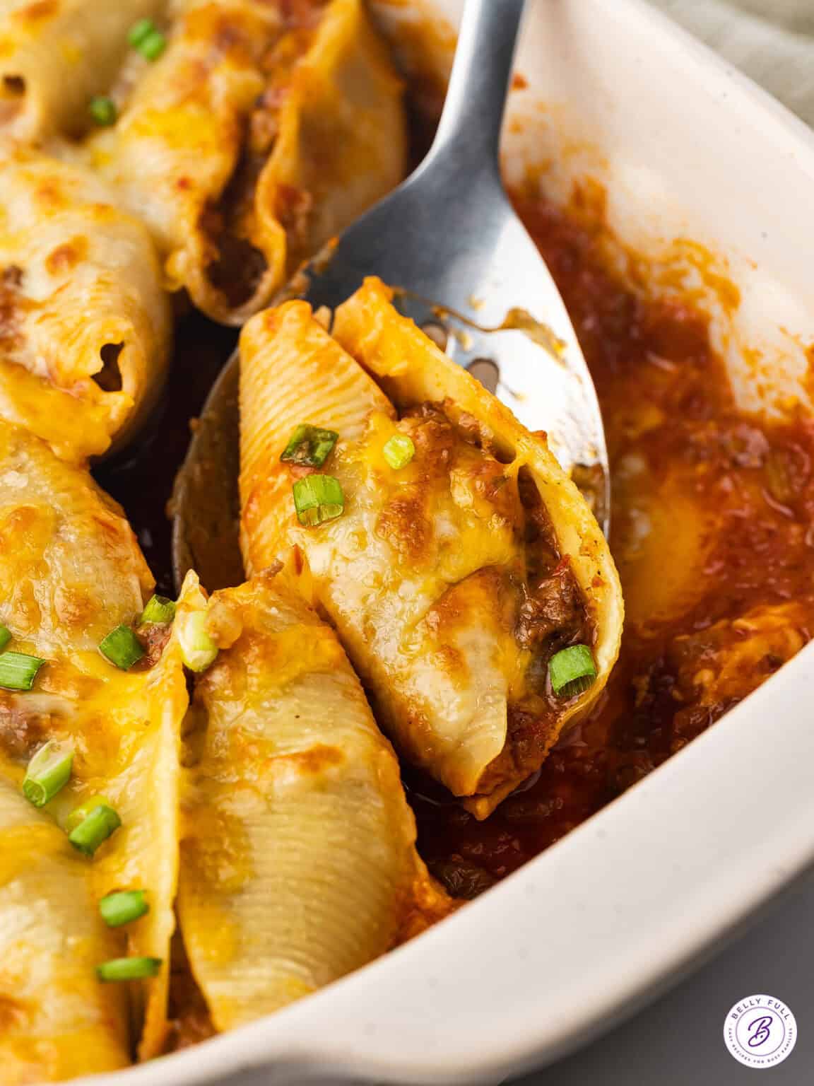 Taco Stuffed Shells l Belly Full