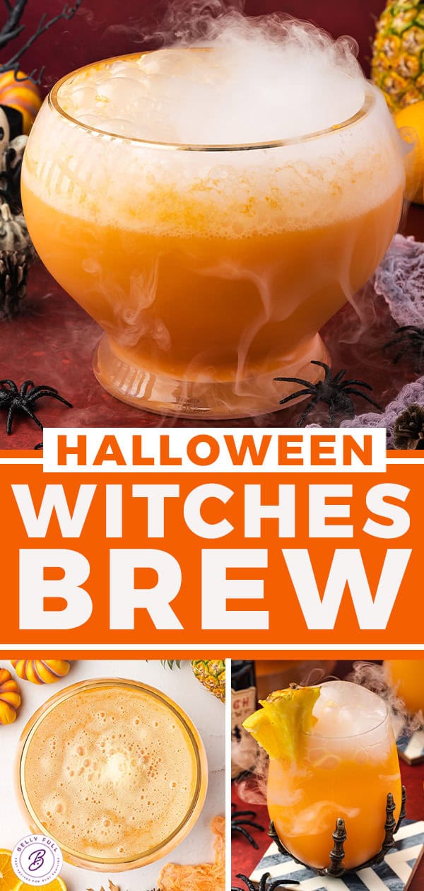 Witches Brew Halloween Punch: Just 3 spellbinding ingredients!