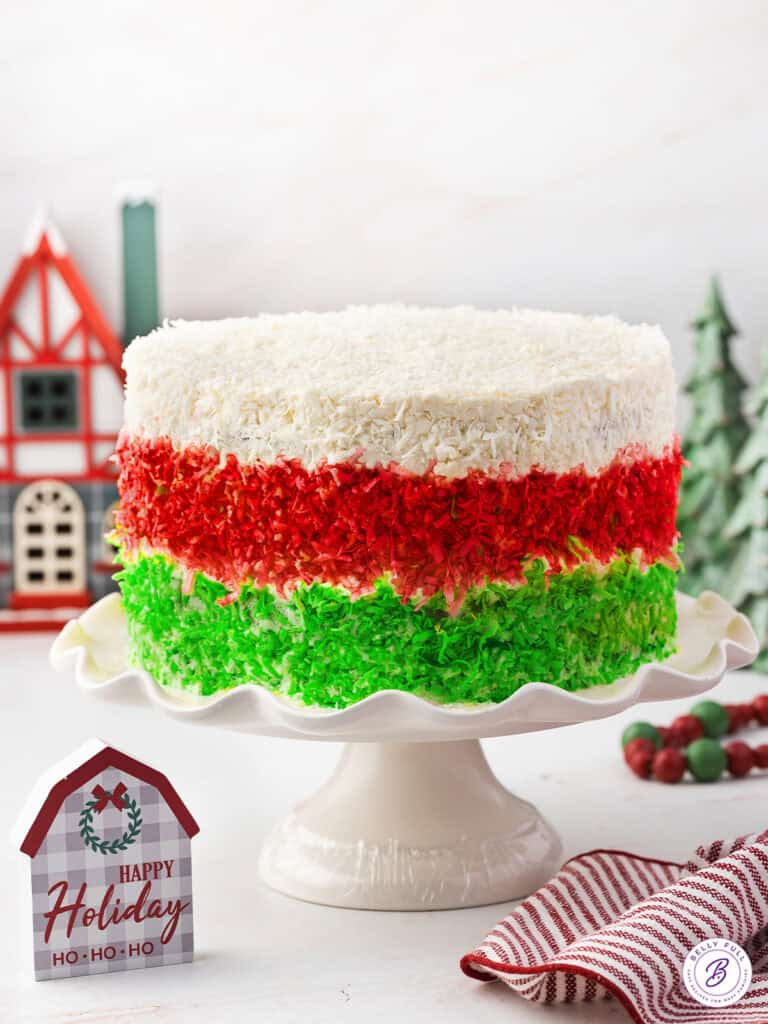 4-Layer Christmas Cake l Belly Full