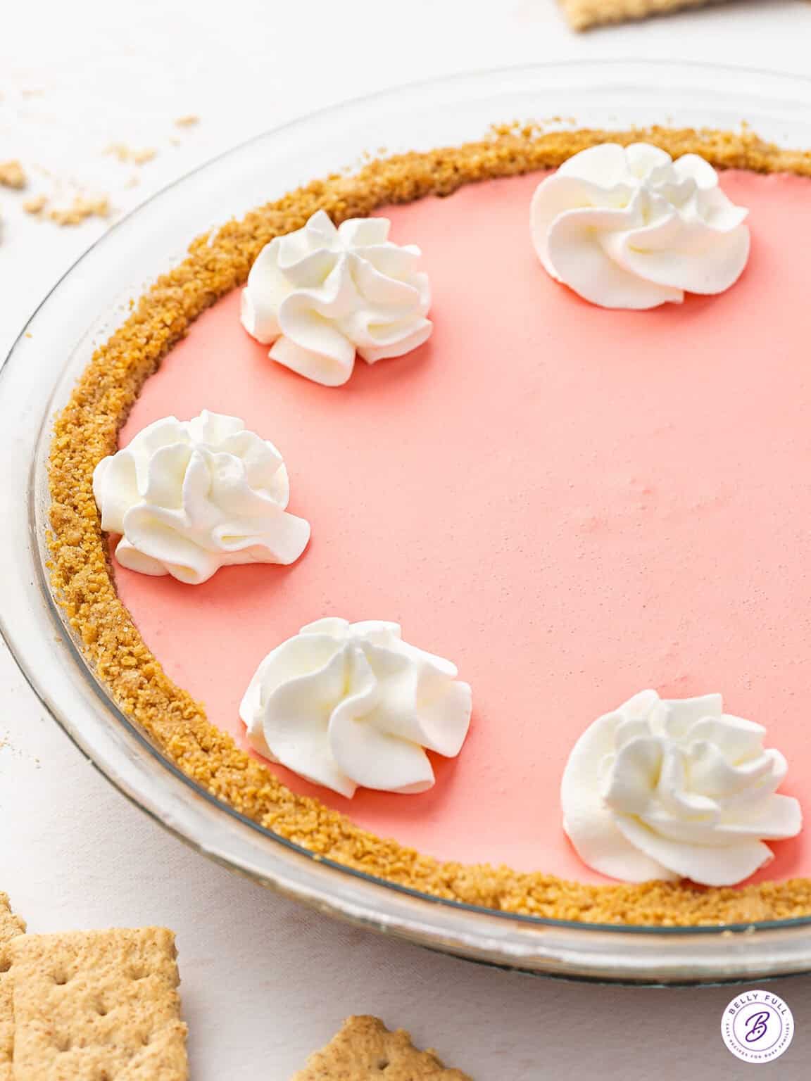 Easy No-Bake Jello Pie | Belly Full