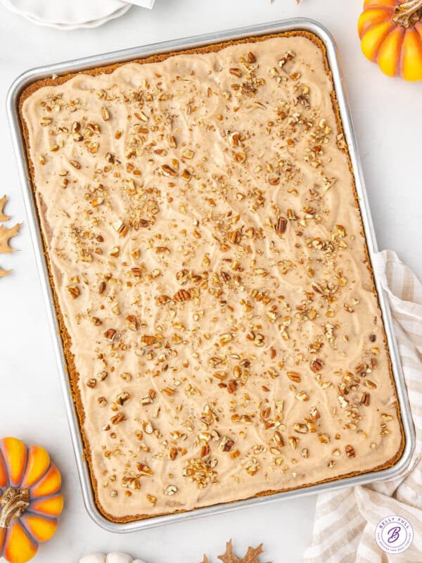 Pumpkin Sheet Cake l Belly Full