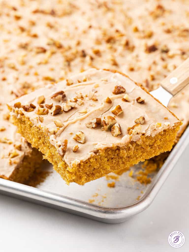 Pumpkin Sheet Cake l Belly Full