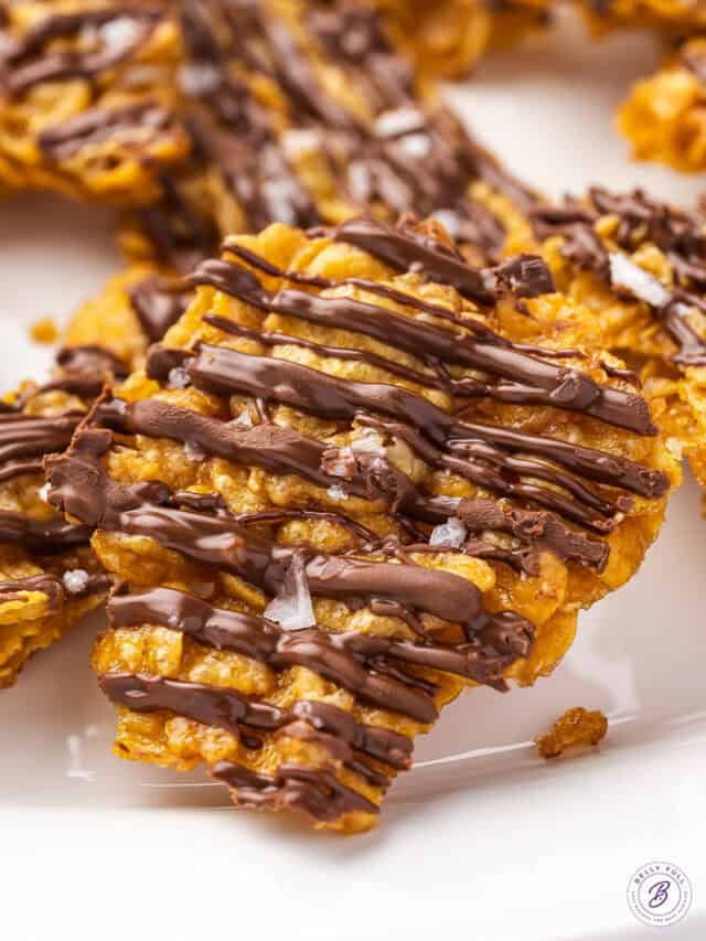 Cornflake Chocolate Brittle l Belly Full
