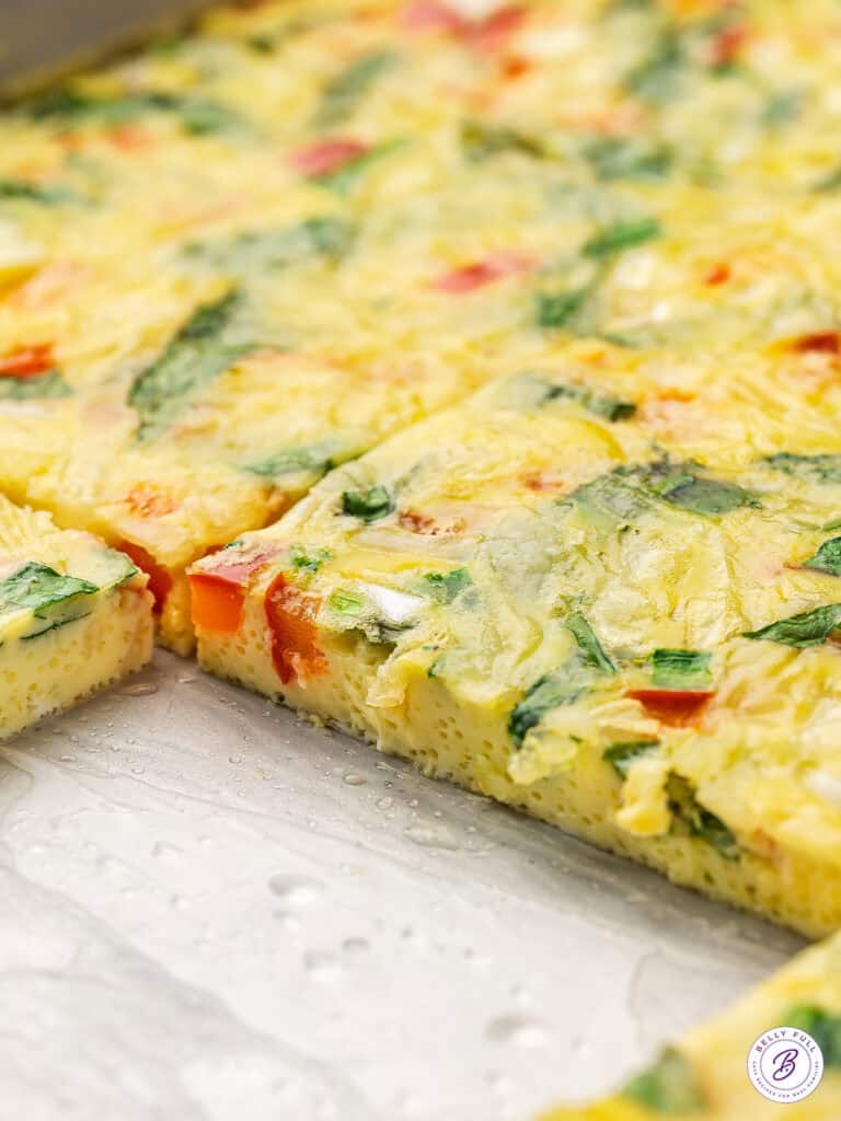Sheet Pan Egg Frittata l Belly Full