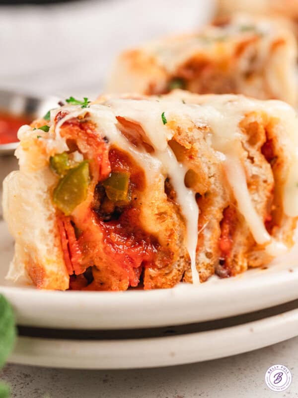 Cheesy Supreme Pizza Rolls l Belly Full