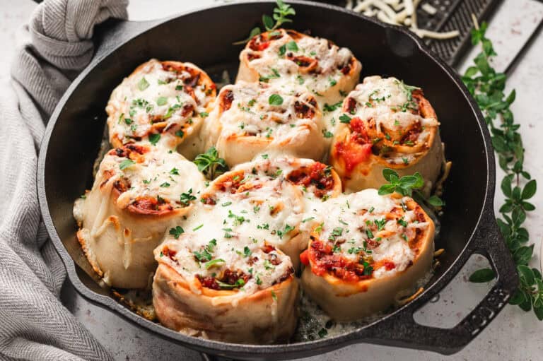 Cheesy Supreme Pizza Rolls l Belly Full