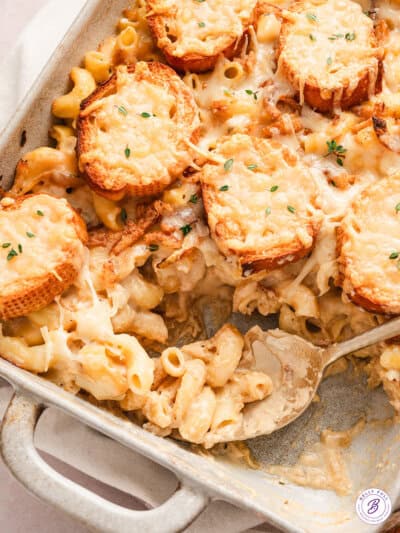 French Onion Mac and Cheese | Belly Full