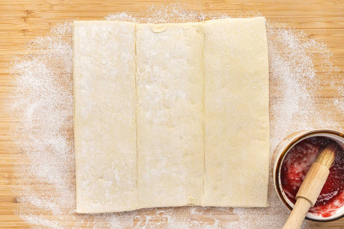 Jam Puff Pastry Rolls l Belly Full