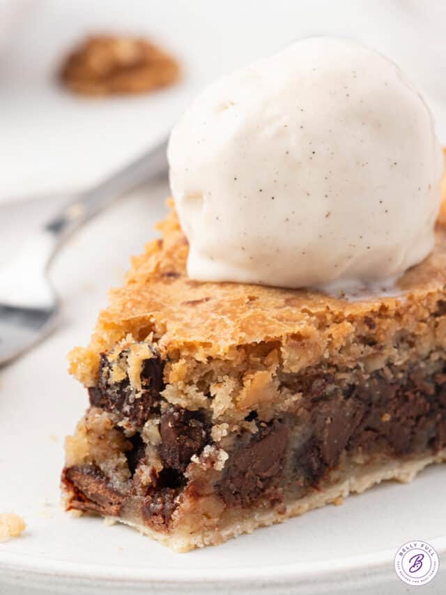 Quick and Easy Chocolate Pie | Belly Full