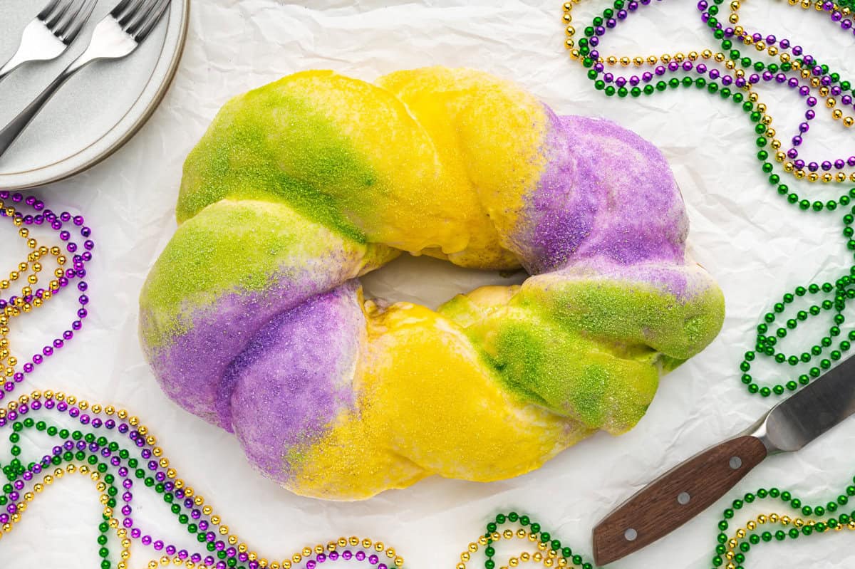 Mardi Gras King Cake l Belly Full