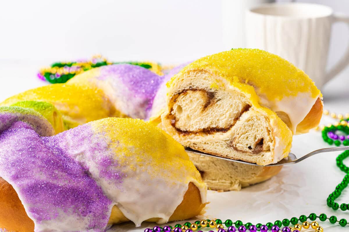 Mardi Gras King Cake l Belly Full
