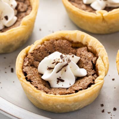 Mini Chocolate Pies l Belly Full
