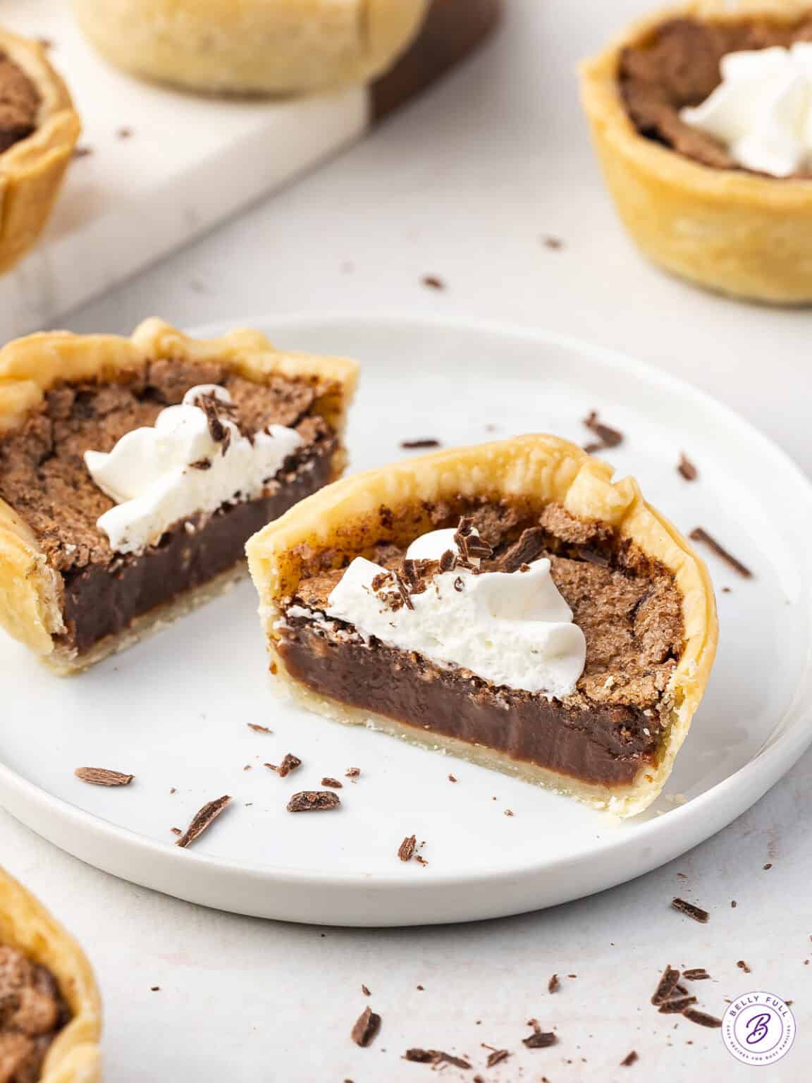 Mini Chocolate Pies l Belly Full