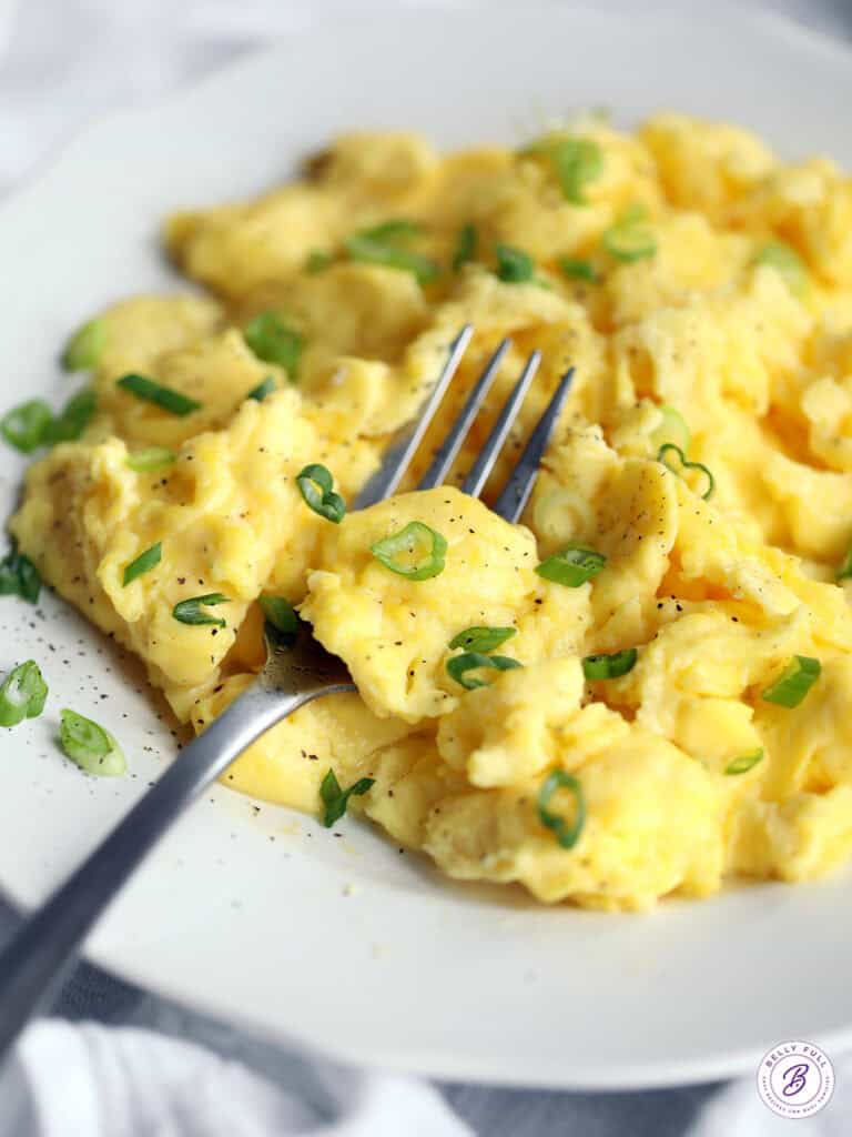 How To Make The Best Scrambled Eggs | Belly Full