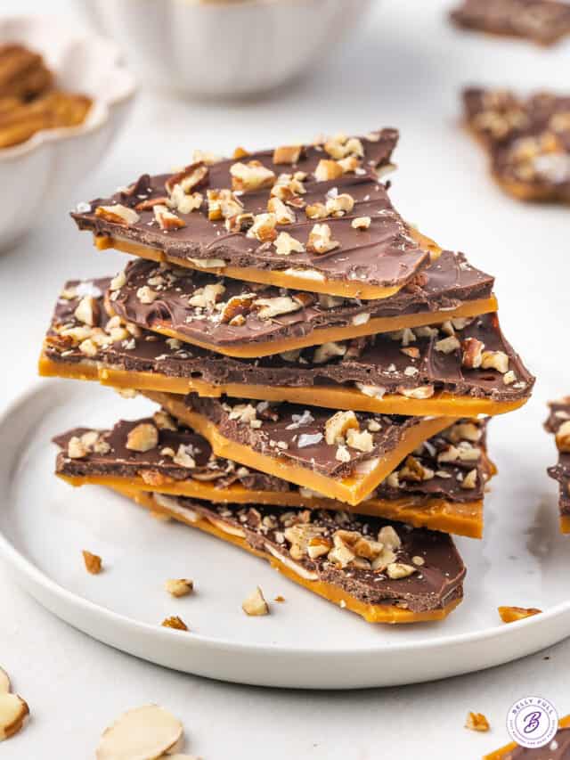 Toffee Bark l Belly Full