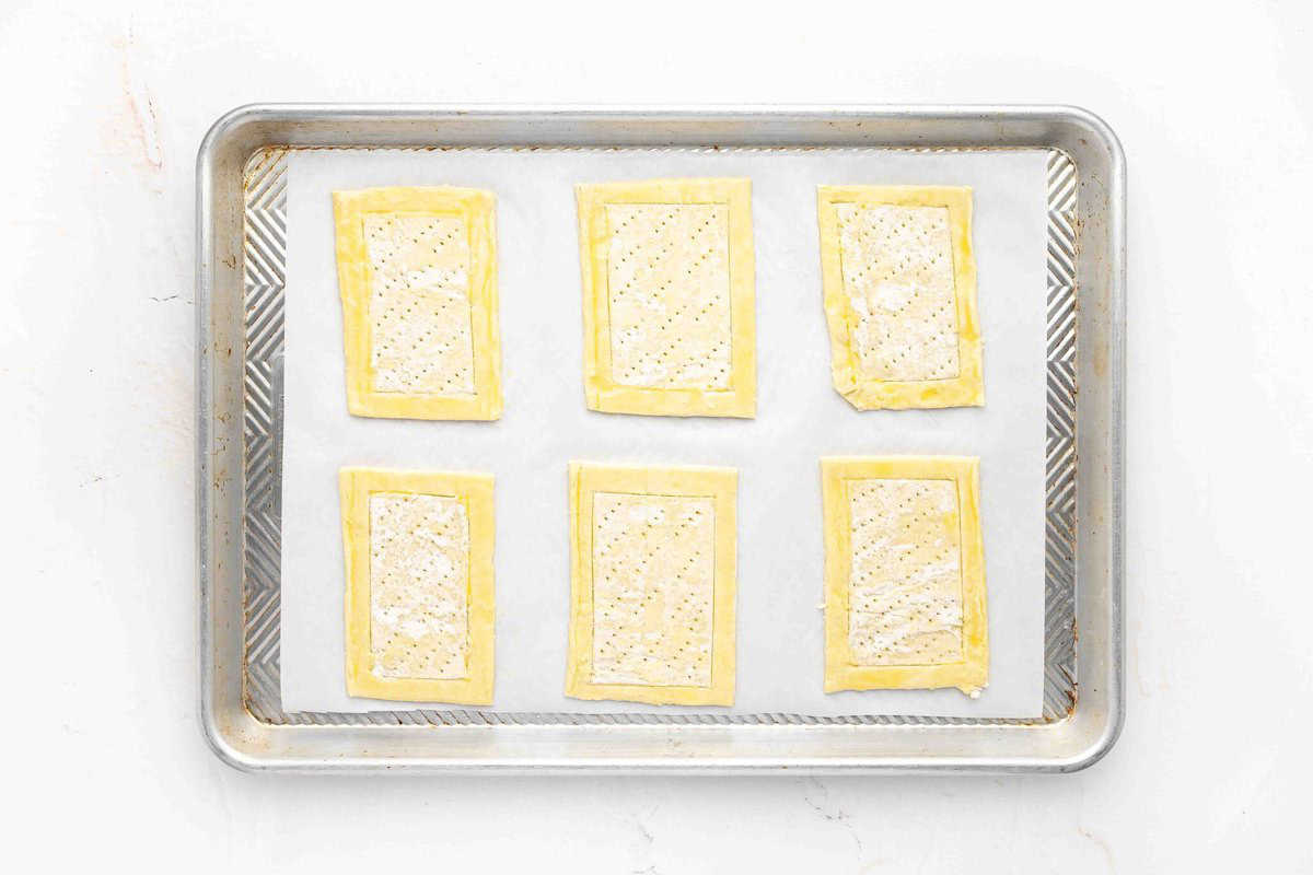 Asparagus Puff Pastry Tarts | Belly Full