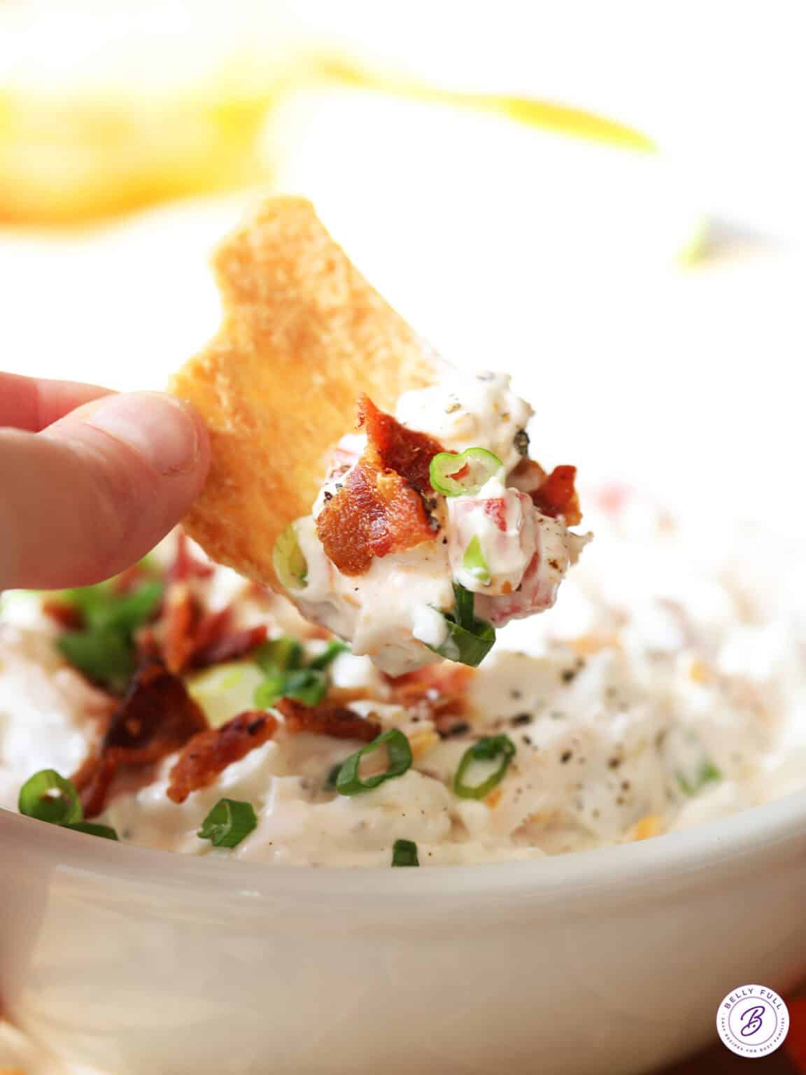 BLT Dip Recipe | Belly Full