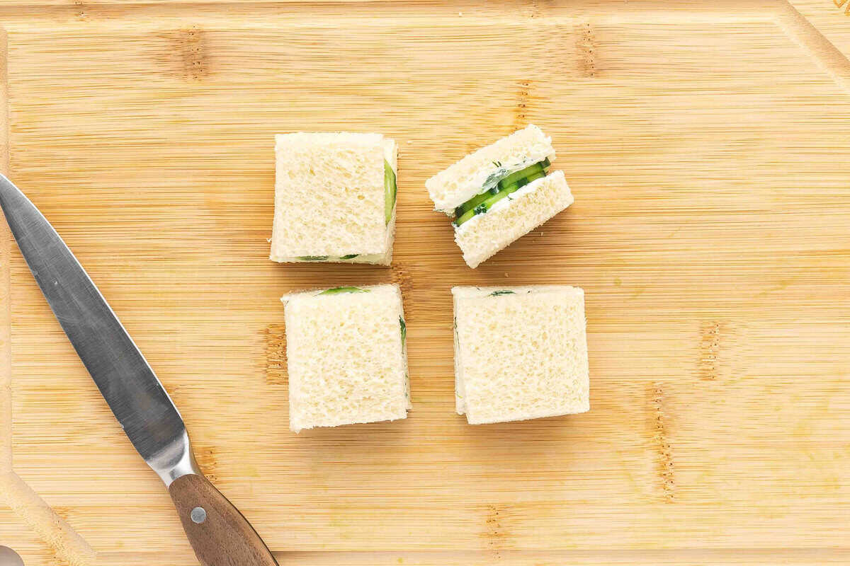 Cucumber Sandwiches | Belly Full