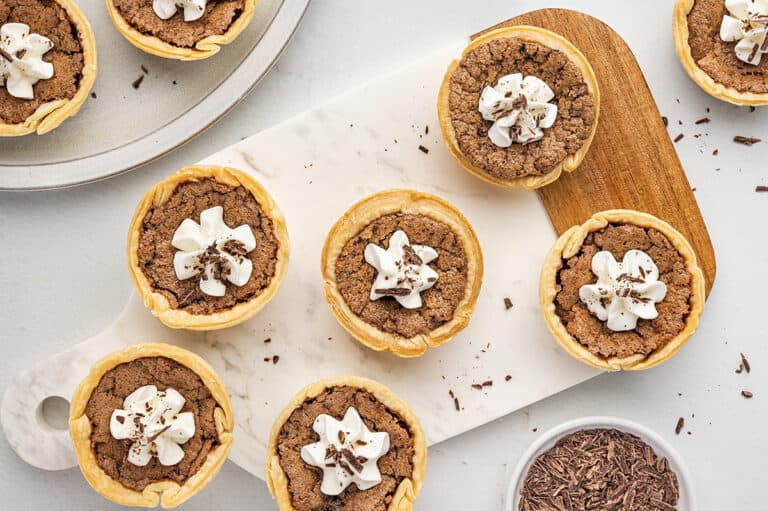 Mini Chocolate Pies l Belly Full