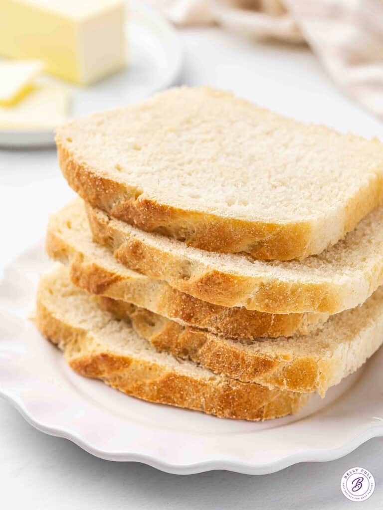 {World’s Easiest!} Homemade Sandwich Bread | Belly Full