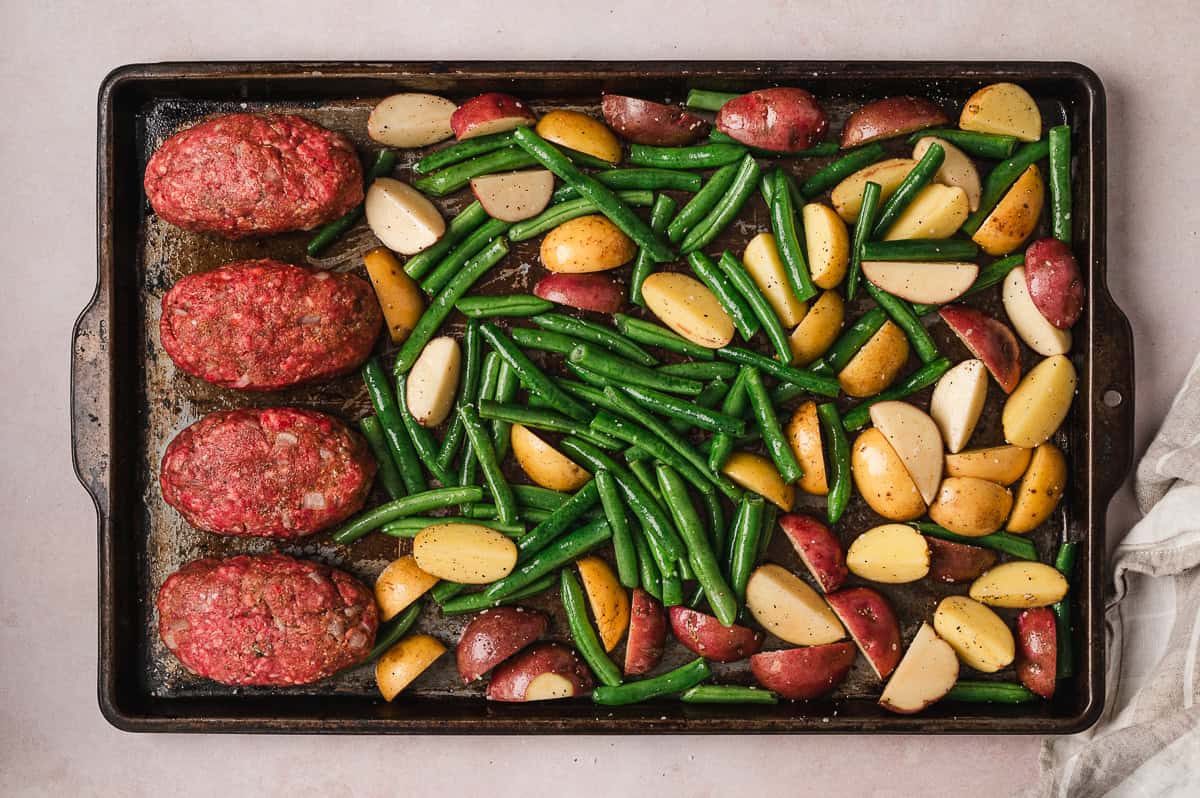 Sheet Pan Mini Meatloaves l Belly Full