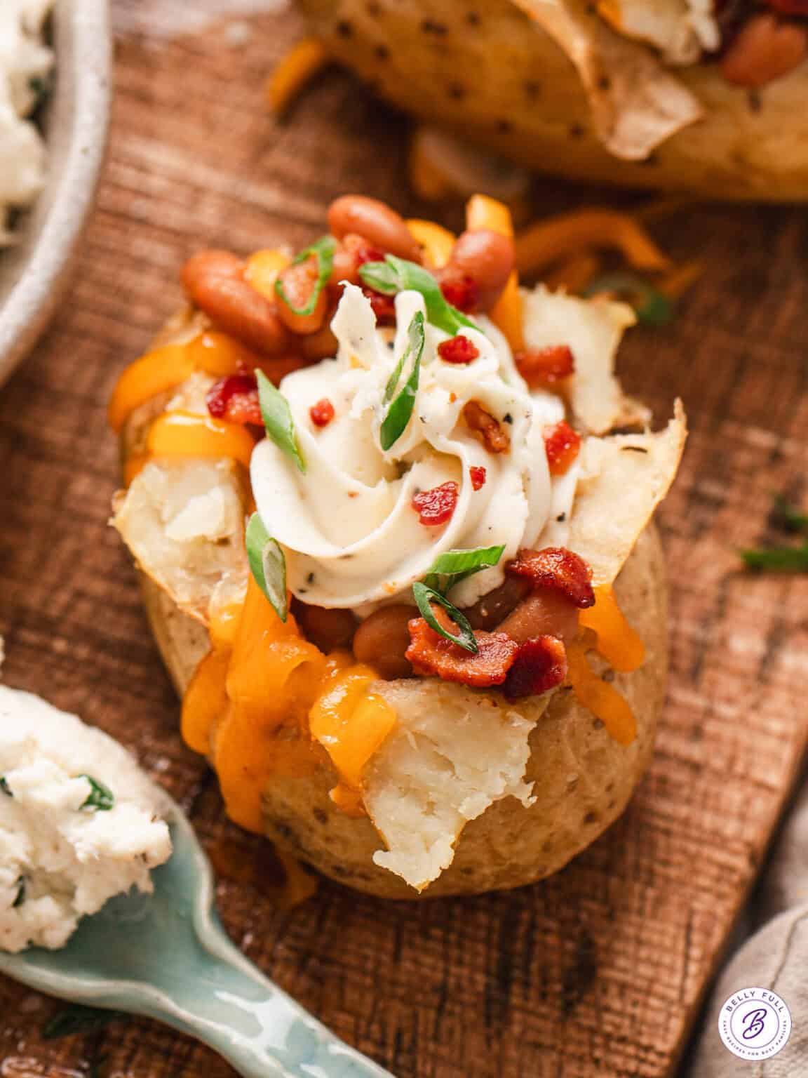 Stuffed Jacket Potatoes | Belly Full