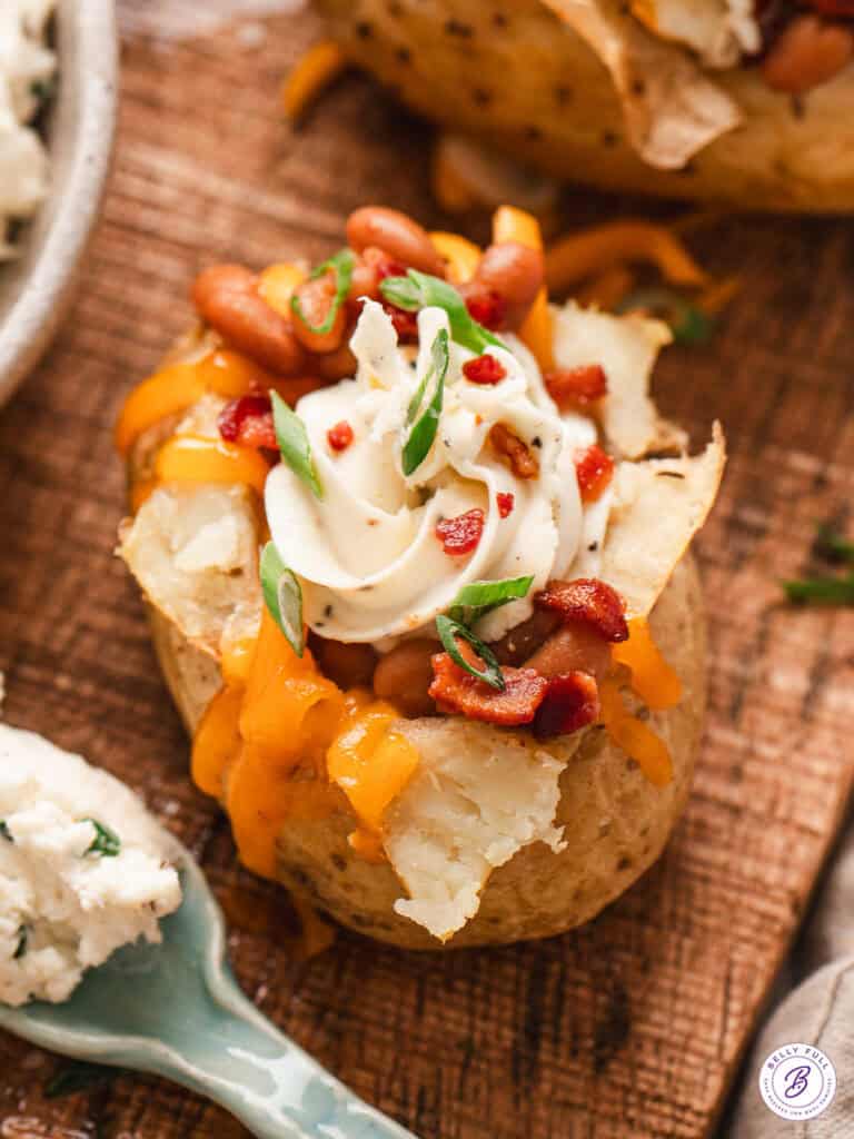 Stuffed Jacket Potatoes | Belly Full