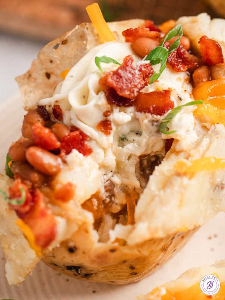 Stuffed Jacket Potatoes | Belly Full