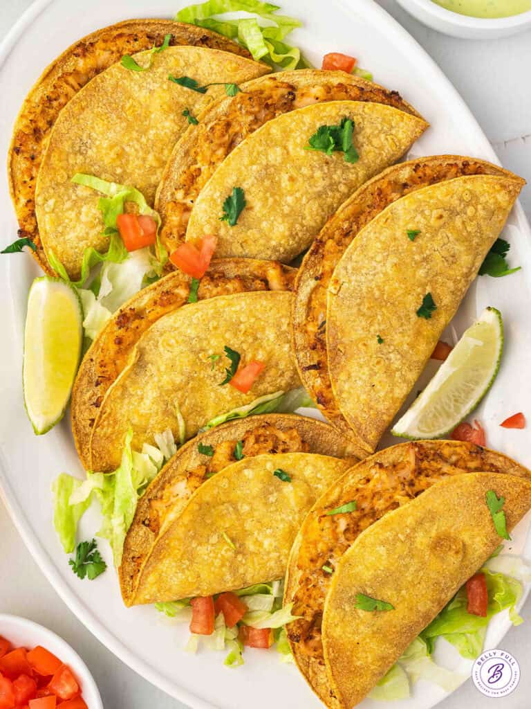 Air Fryer Chicken Tacos l Belly Full
