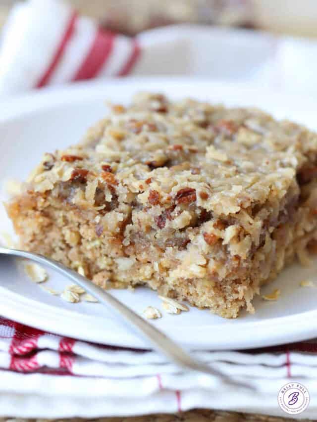 Oatmeal Cake Recipe - Belly Full