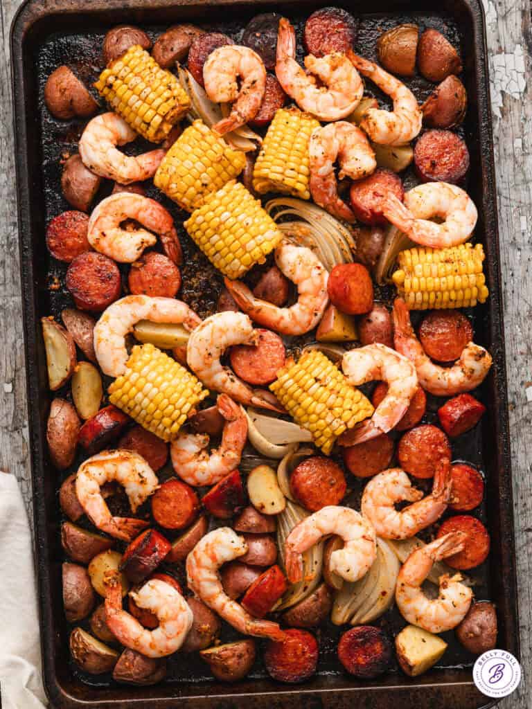 Vegetable Sheet Pan Dinner - Belly Full