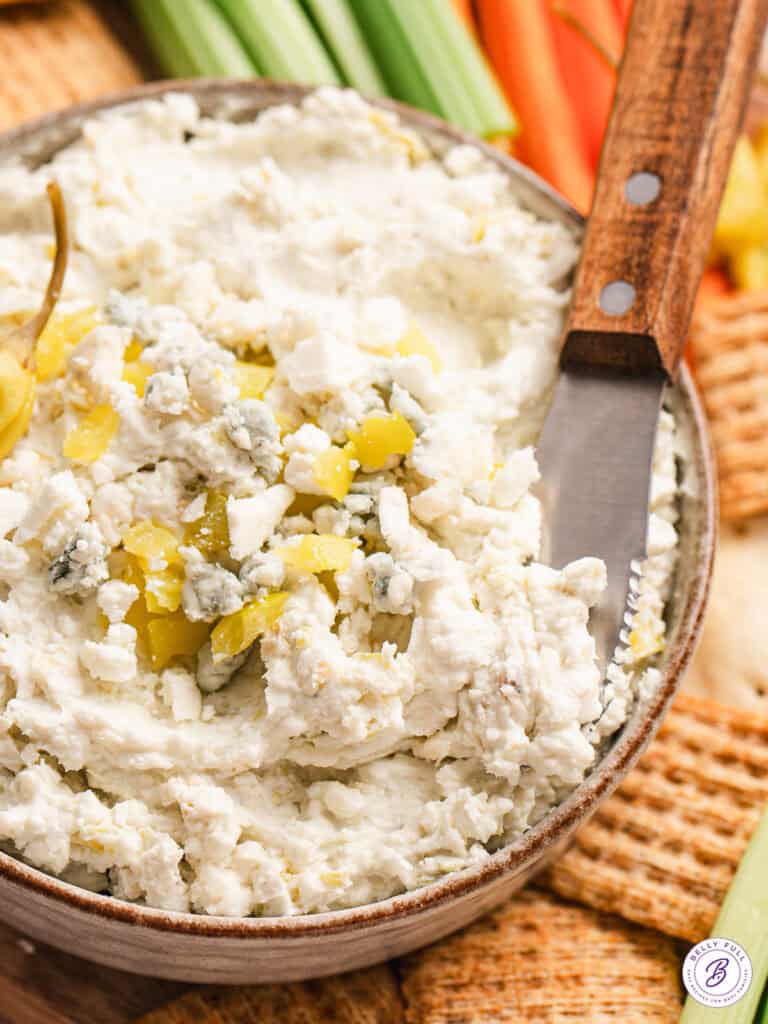 Rotel and Sausage Cheese Dip l Belly Full