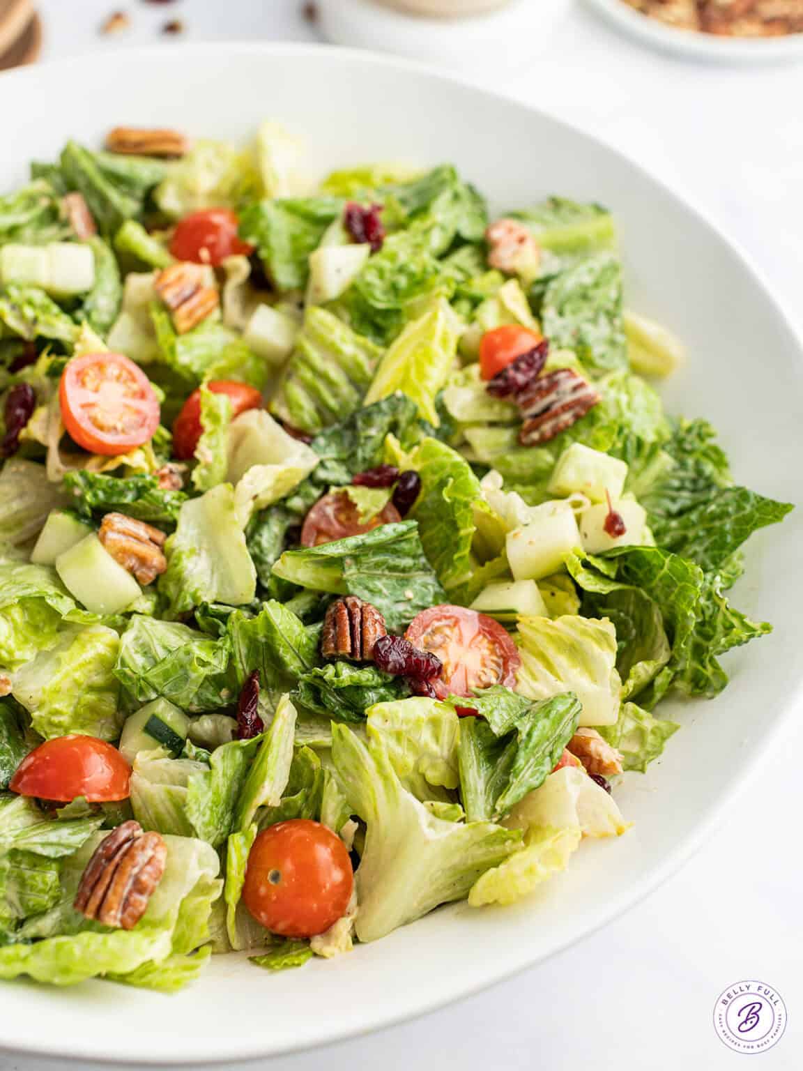 The Best Simple Side Salad | Belly Full