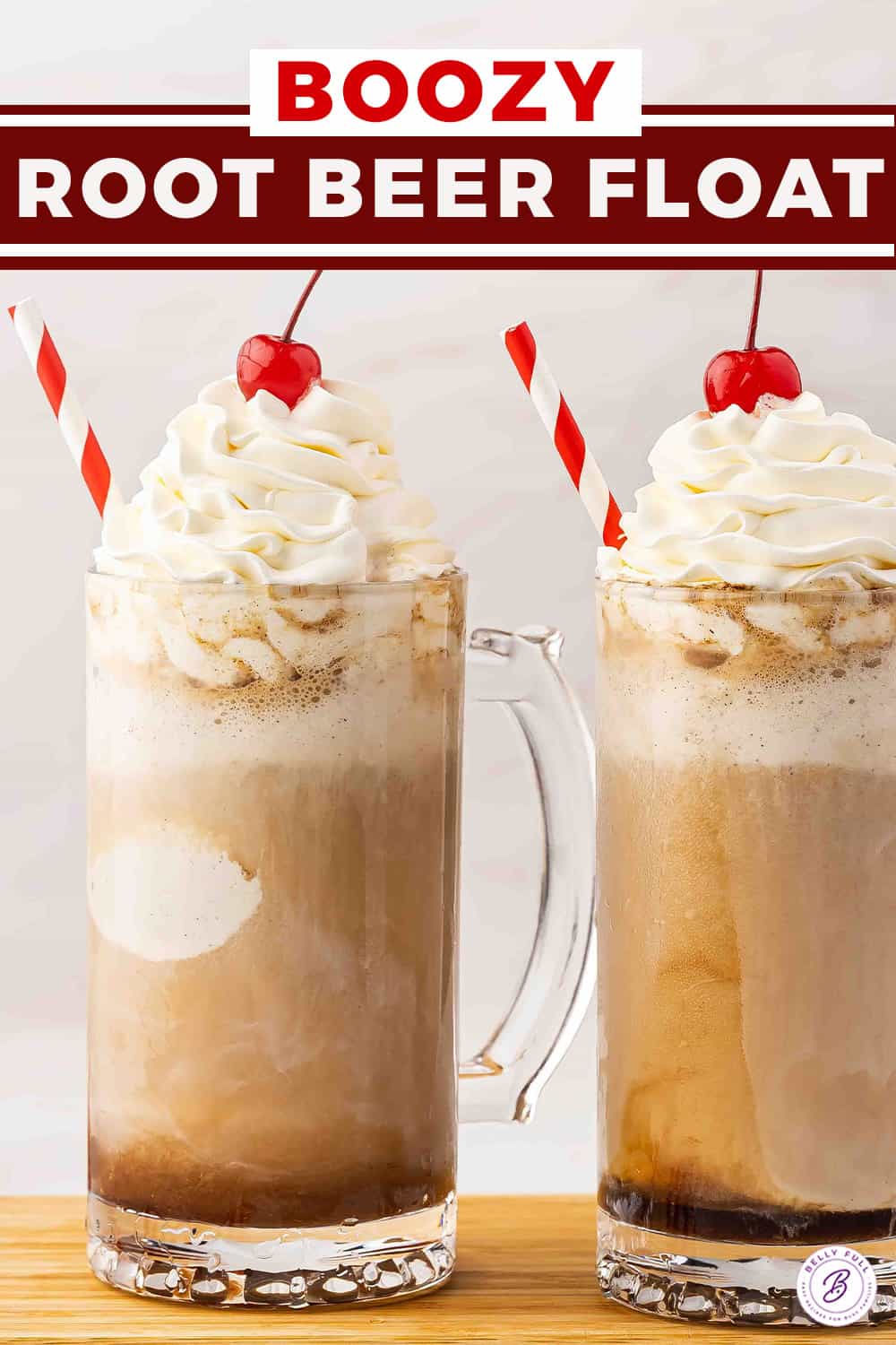 Boozy Root Beer Float l Belly Full