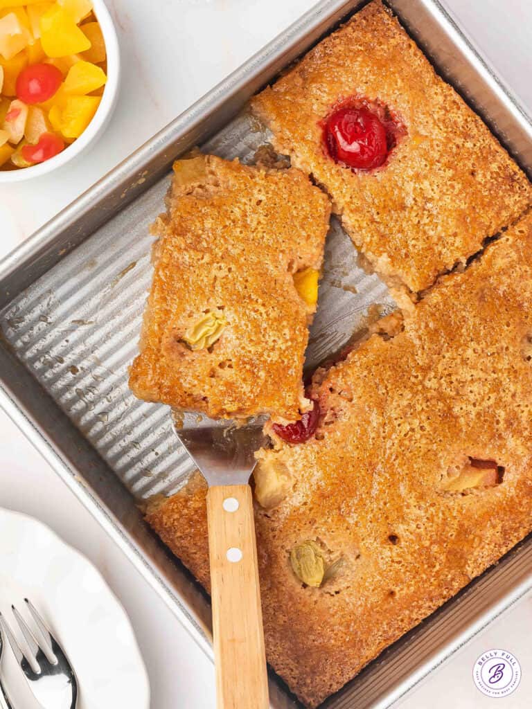 Easy Blackberry Cake - Belly Full