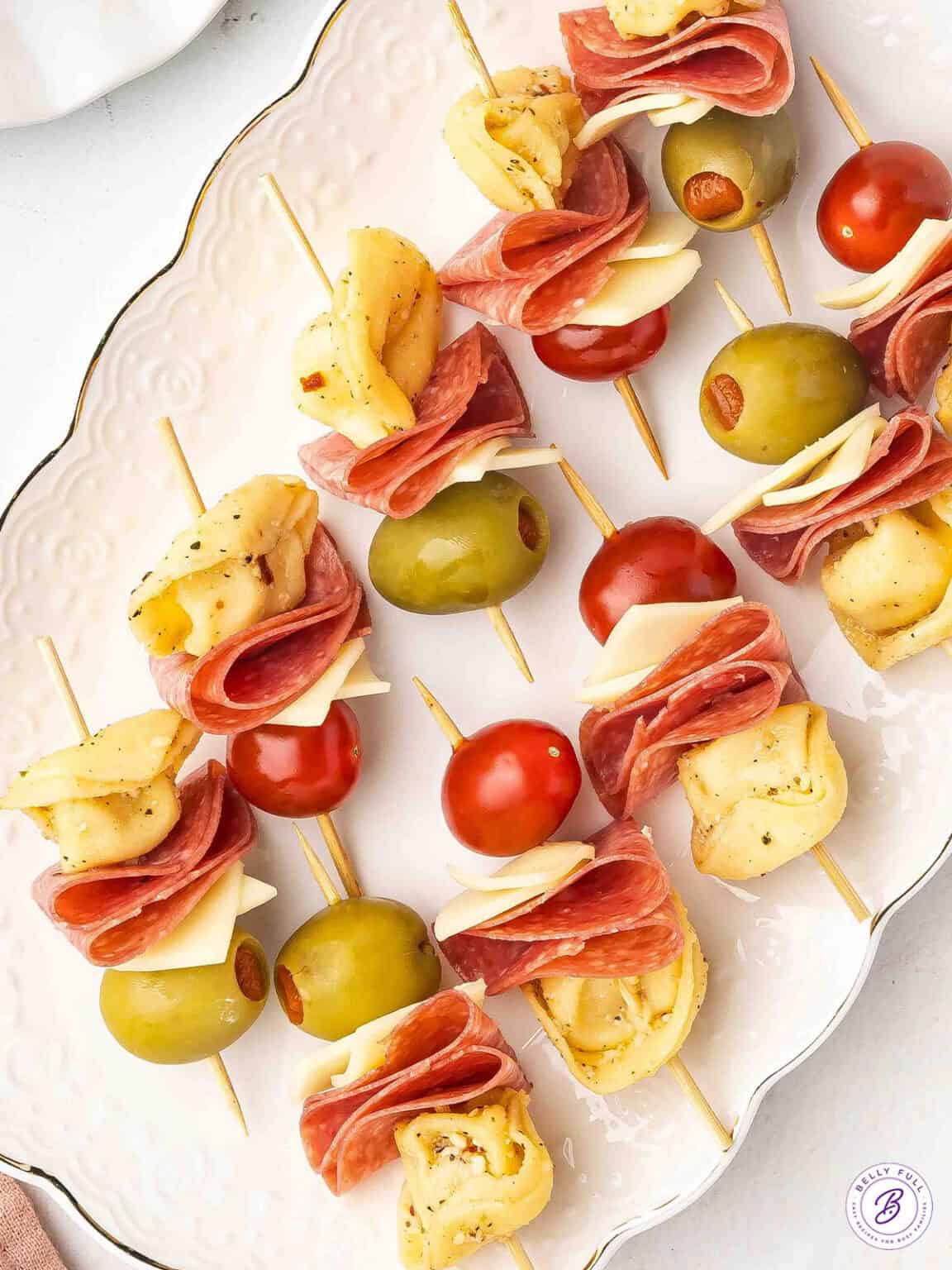 Mini Caprese Skewers - Belly Full