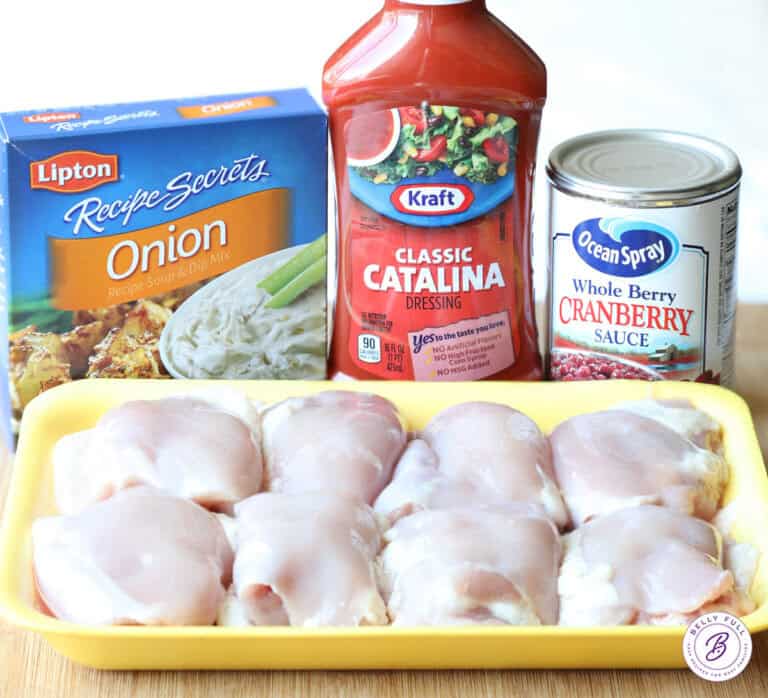 Cranberry Chicken Recipe | Belly Full