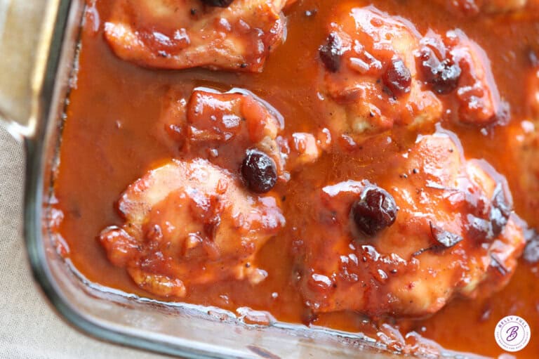 Cranberry Chicken Recipe | Belly Full