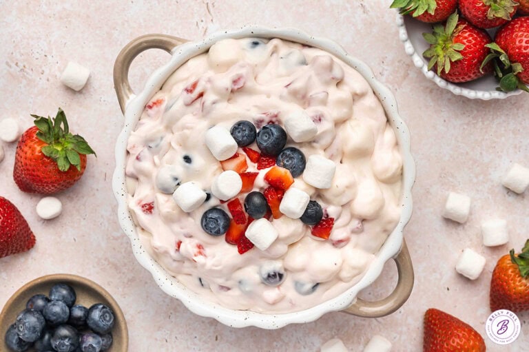 Red White Blue Fluff l Belly Full