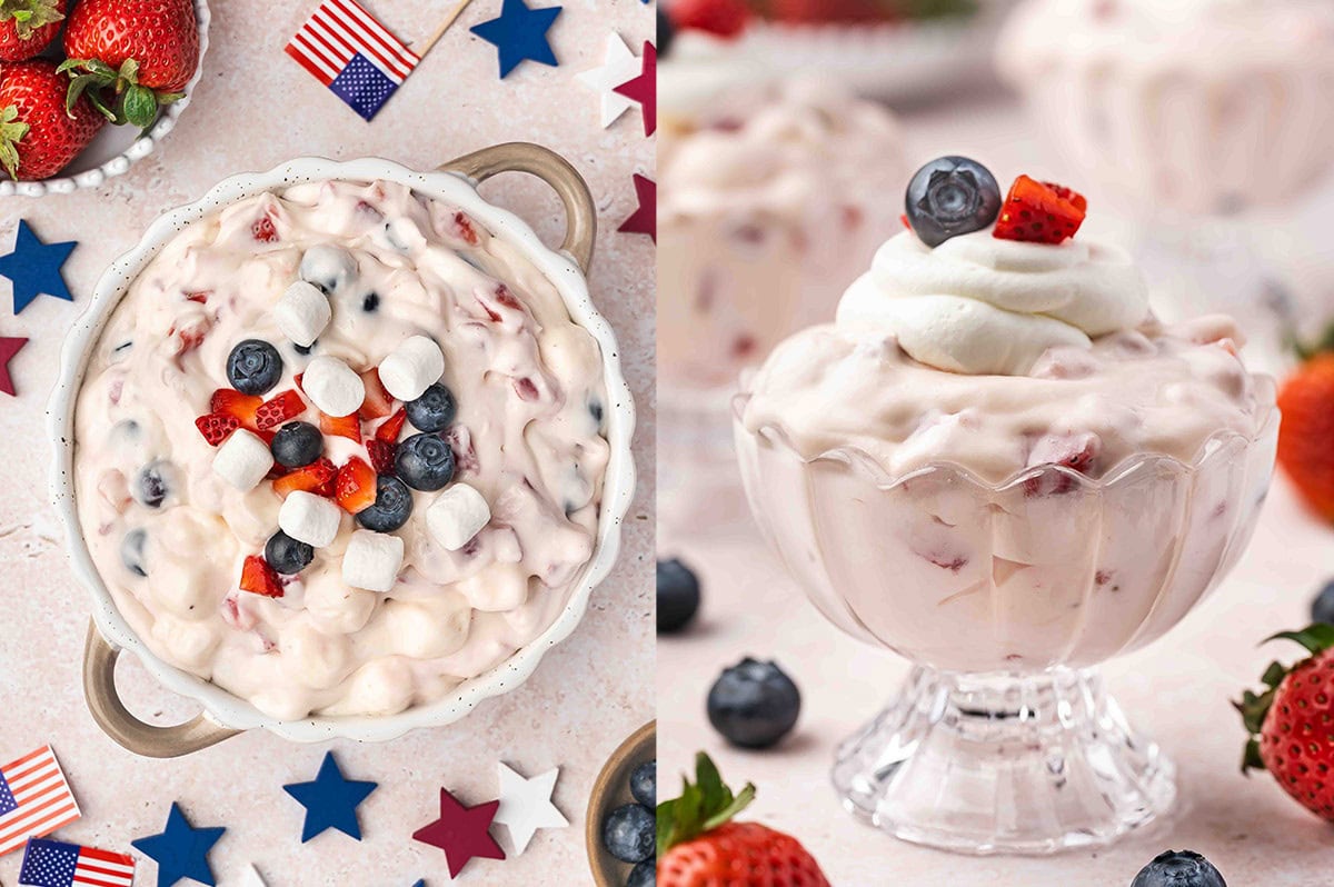 Red White Blue Fluff l Belly Full