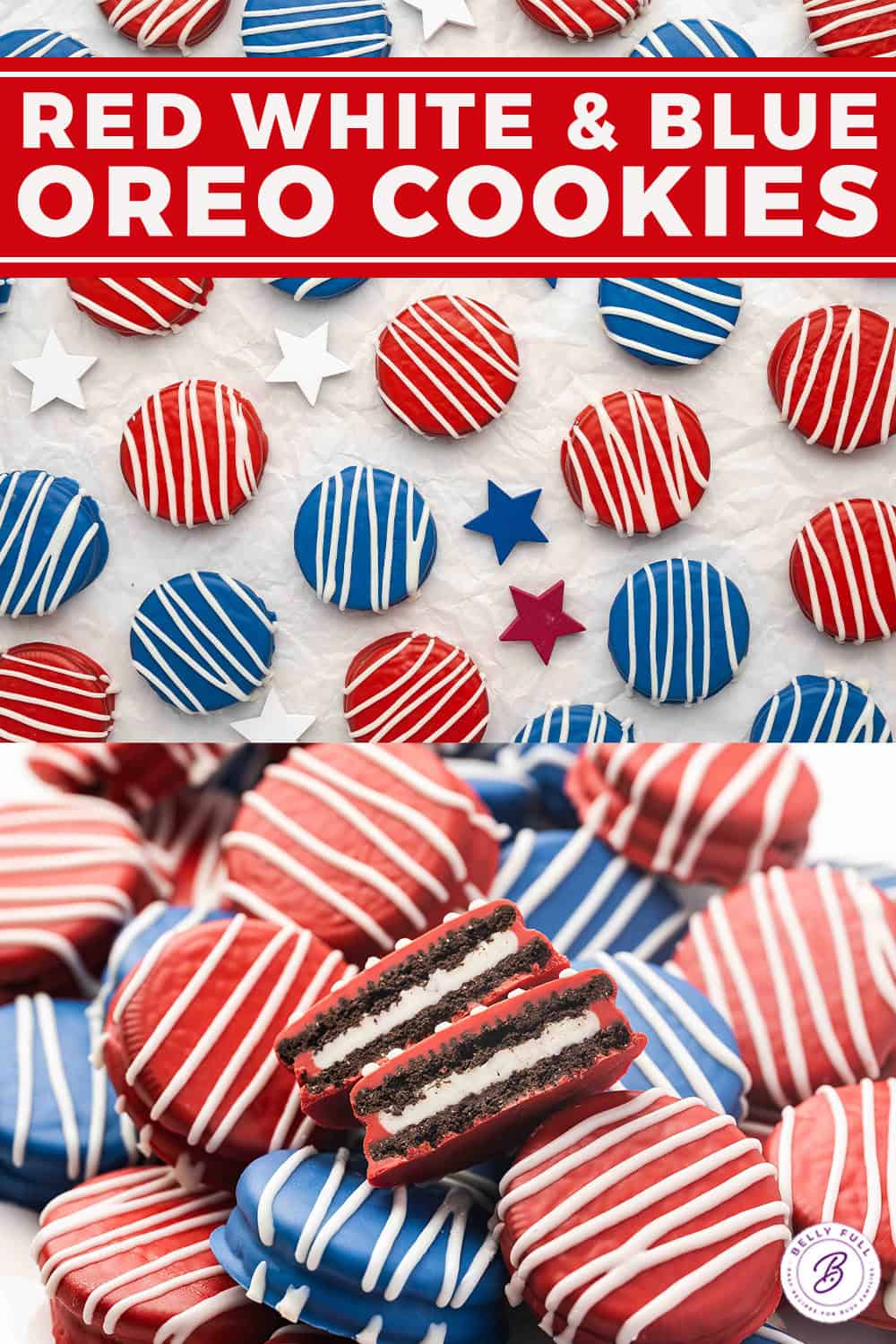 Red White Blue Oreos l Belly Full