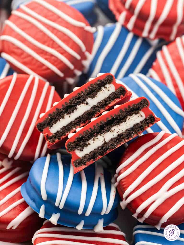 Red White Blue Oreos l Belly Full