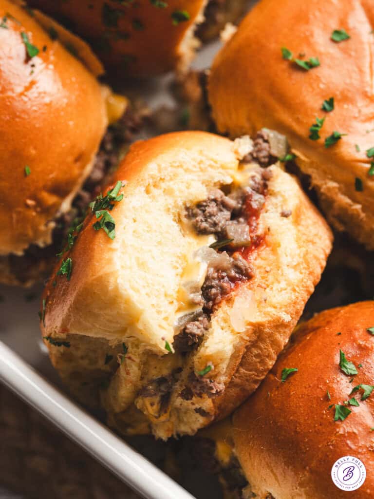 Chopped Cheeseburgers | Belly Full