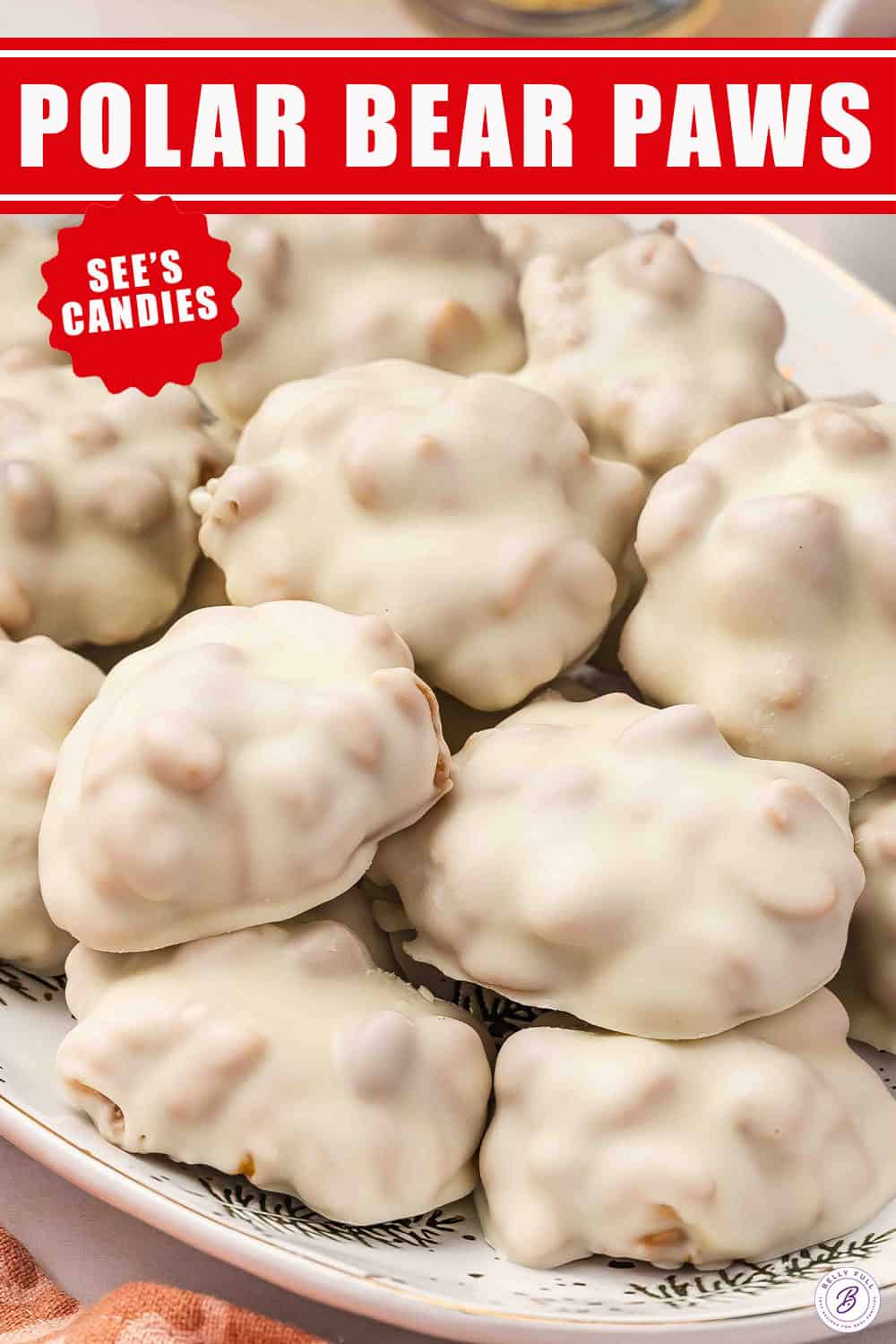 Polar Bear Paws Recipe {See's Candies Copycat}