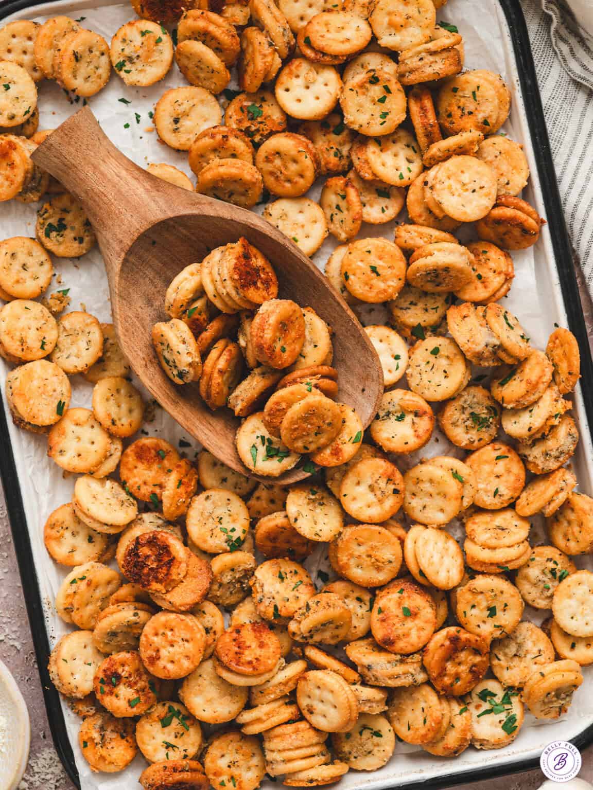 Garlic Bread Ritz Bits Recipe